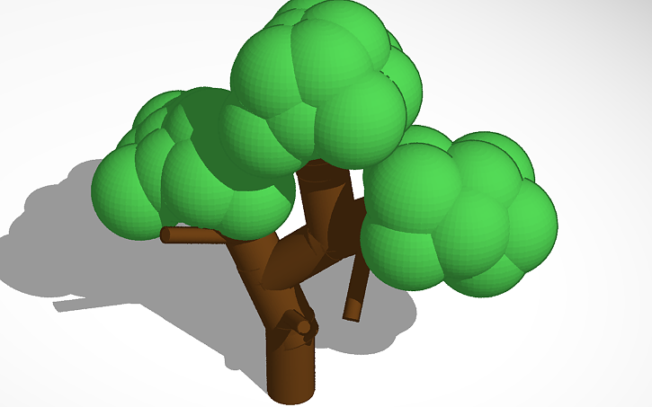 3D design tree - Tinkercad