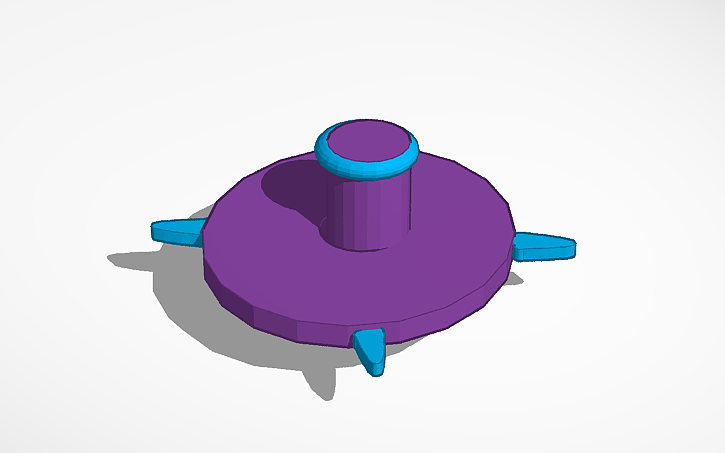 3D design figet spinner - Tinkercad