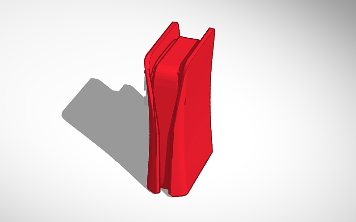 3D design Supreme Ps5 limited addition - Tinkercad
