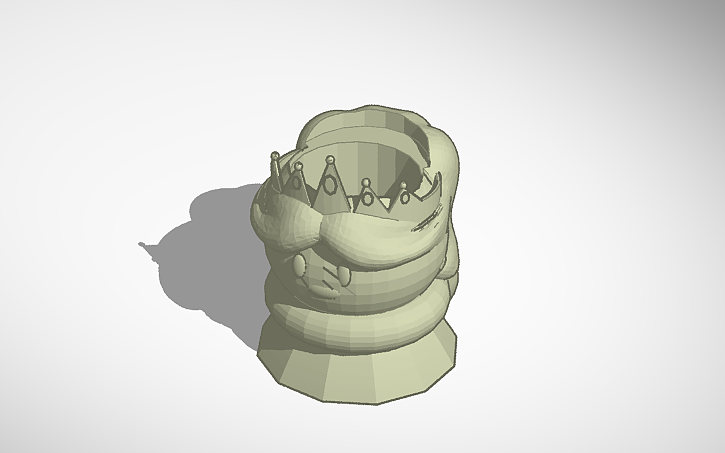 3D design Princess - Tinkercad