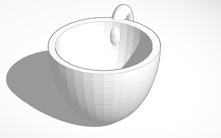 3D design Fincan - Tinkercad