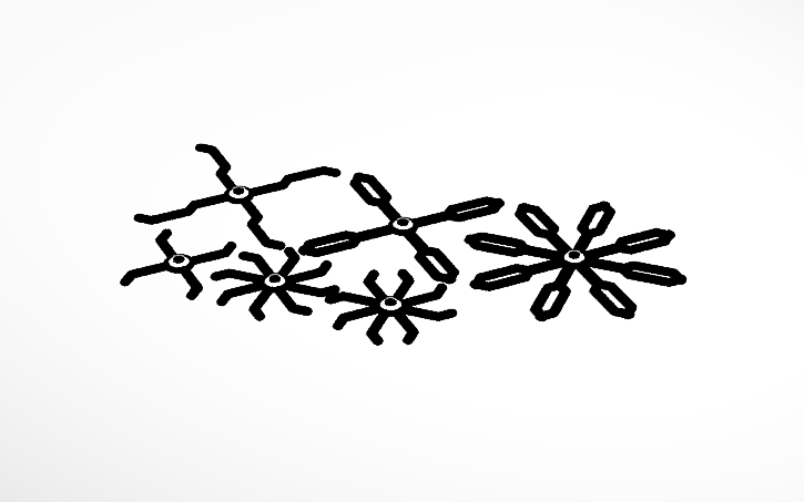 3D design My own types of Unown - Tinkercad
