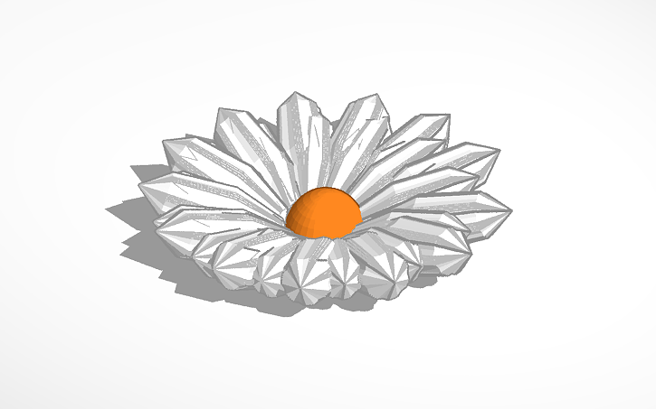 3D design Powerful daisy - Tinkercad