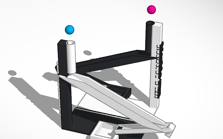 3D design Marble run - Tinkercad