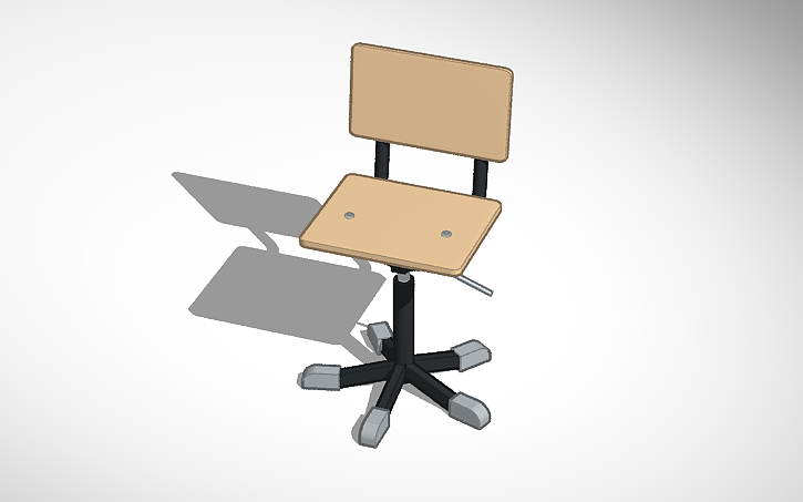 3D design Chair - Tinkercad