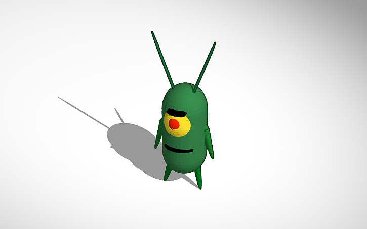 3D design The Plankton - Tinkercad