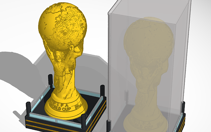 3D design FIFA World Cup Qatar 2022 - Tinkercad