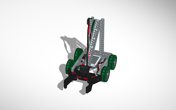 3D design Clawbot V5 - Tinkercad