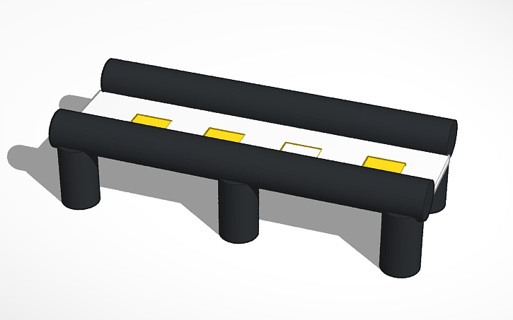 3D design Car bridge - Tinkercad