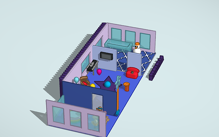 3D design Copy of Interior Design Challenge - Tinkercad