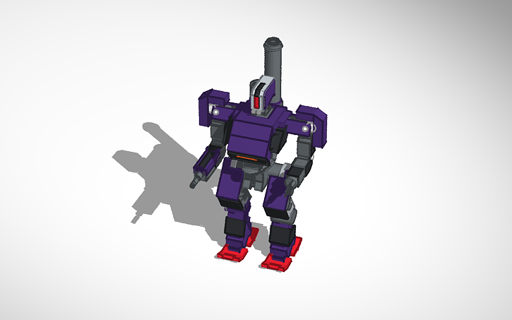 3D design Bastion(overwatch null sector) - Tinkercad