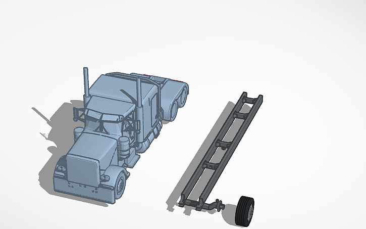 3D design Peterbilt 379 RC 2.0 - Tinkercad
