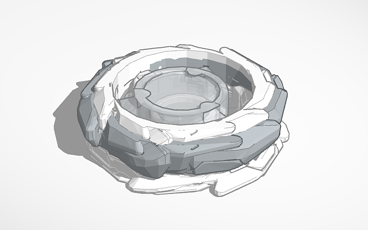 3D design fox cx beyblade - Tinkercad