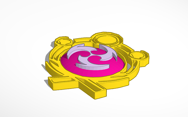 3D design Electro genshin impact vision inazuma - Tinkercad