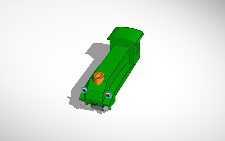 3D design olwin from chuggington - Tinkercad