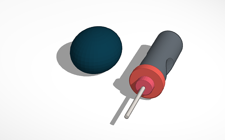 3D design screw driver - Tinkercad