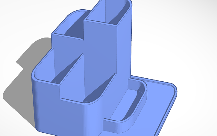 3D design Pen Holder - Tinkercad