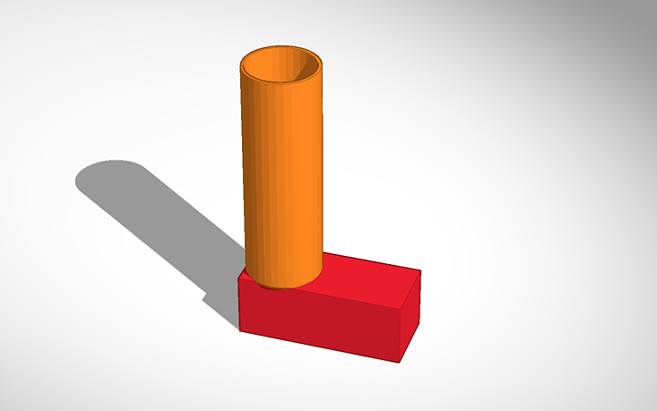 3D design Model of Leg - Tinkercad