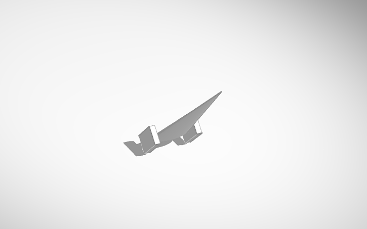 3D design Griffith VTO Smaller scale - Tinkercad