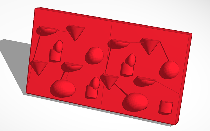 3D design Rock Wall - Tinkercad