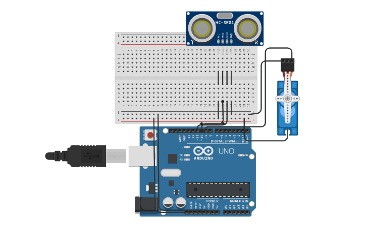 Circuit design radar - Tinkercad