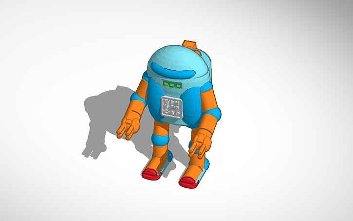 3D design tinker bot - Tinkercad