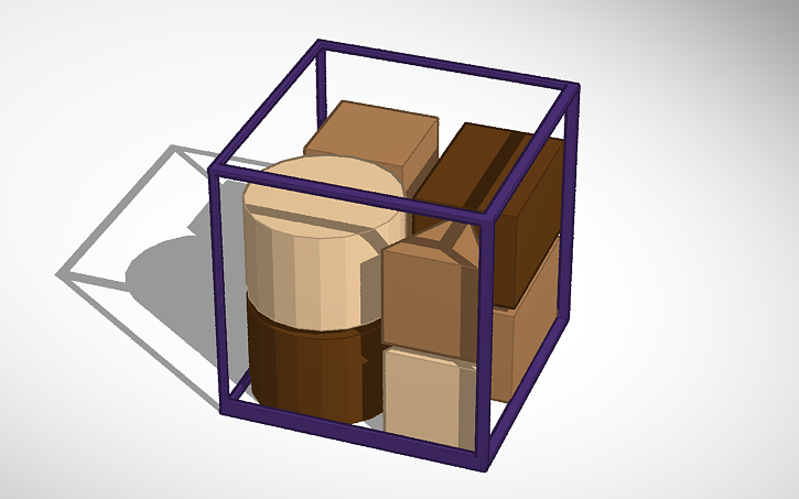 3D design Gift box - Tinkercad