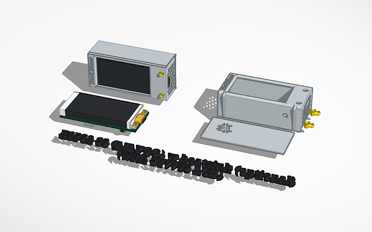 3D design Nerd Miner V2 Case small - Tinkercad