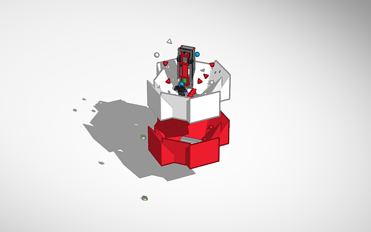 3D design Sim lab grinder/recycler - Tinkercad
