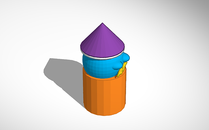 3D design A gnome - Tinkercad
