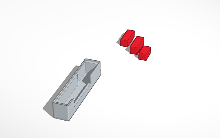 3D design GF Stanley Bostitch Staple Gun - Tinkercad