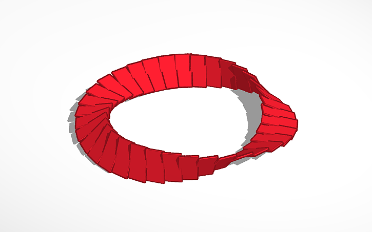 3D design Mobius Strip - Tinkercad