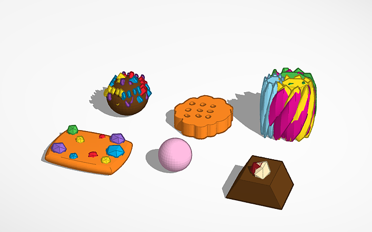 3D design Snacks - Tinkercad