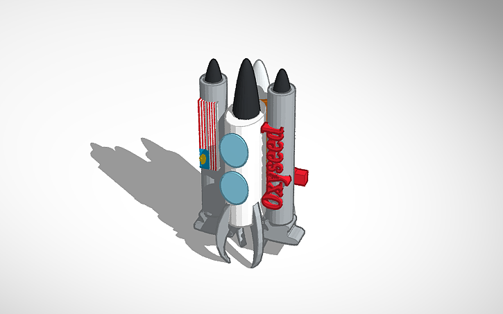 3D design PROJECT: ROCKET GEN- Z - Tinkercad