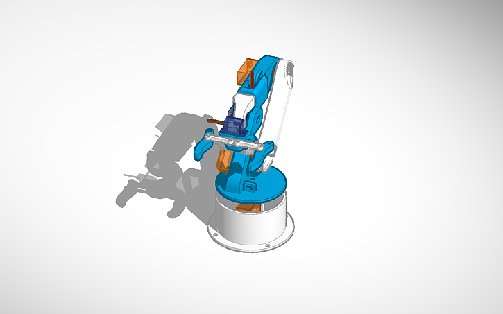 3D design BRAZO ROBOT 3X3 - Tinkercad