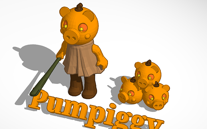 3D design Pumpiggy - Tinkercad