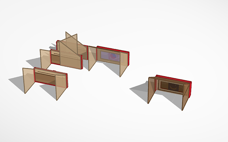 3D design Airbrush Booth - Tinkercad