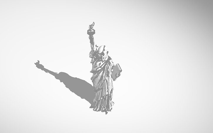 3D design ROCK OF LIBERTY - Tinkercad