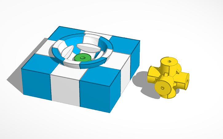 3D design Working, High Quality, Durable, Rubik's cube - Tinkercad