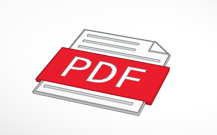 3D design PDF - Tinkercad