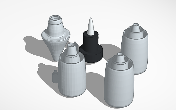 3D design jet engine - Tinkercad
