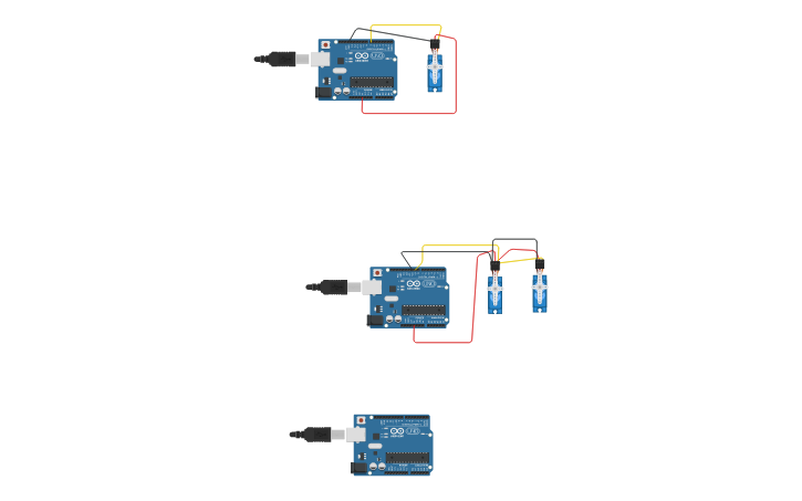Circuit design Awesome Hexapod with gun - Tinkercad
