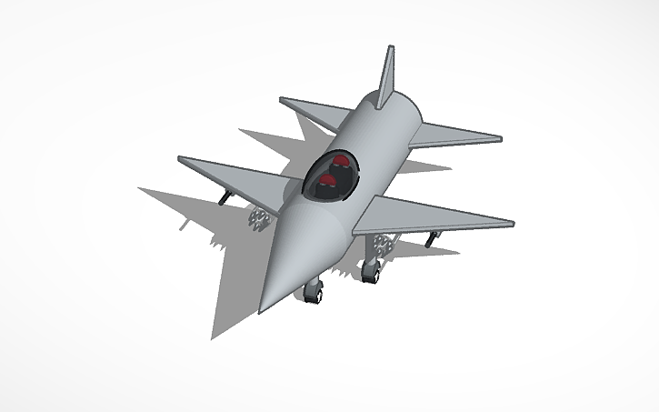 3D design JET - Tinkercad