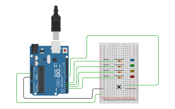 Circuit design Shiny Jarv - Tinkercad
