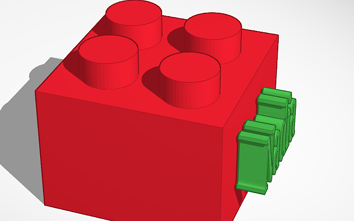 3D design Mi lego - Tinkercad