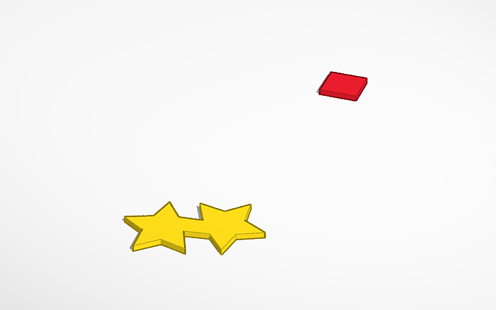 3D design STAR CONTROLS THE CUBE - Tinkercad
