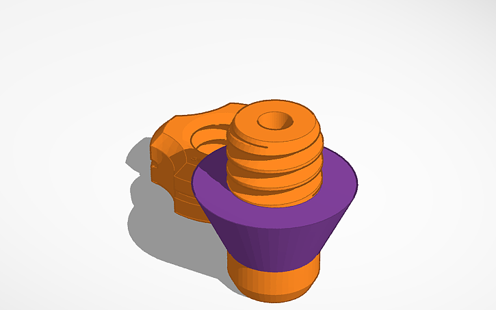 3D design kart hub - Tinkercad