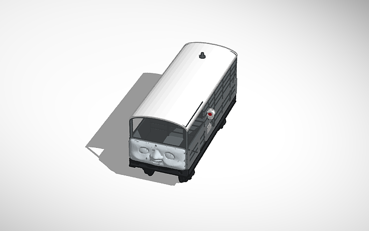 3D design Copy of Toad the Brake Van - Tinkercad