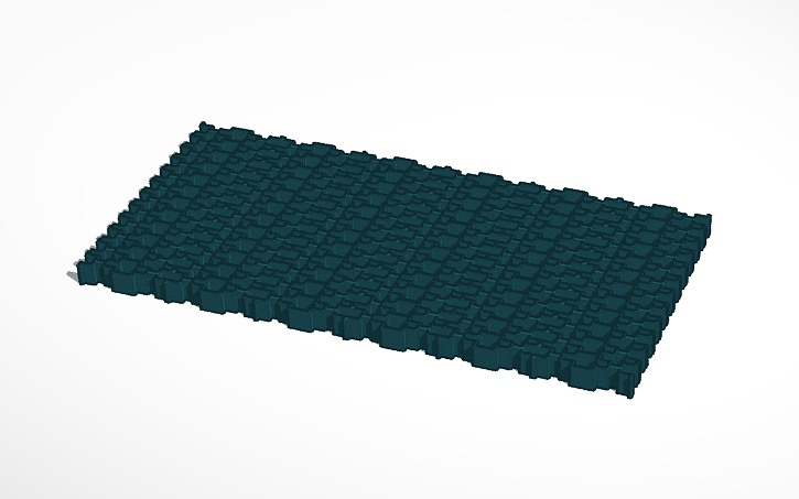 3D design Pattern - Tinkercad