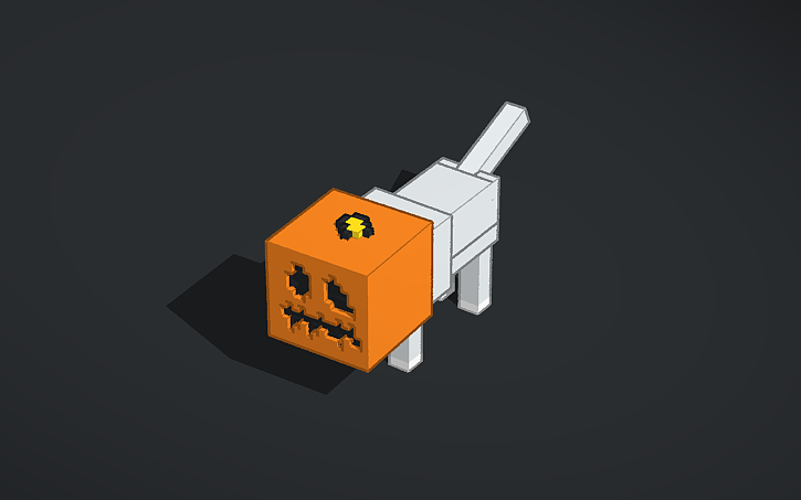 3D design Pet costume - Tinkercad